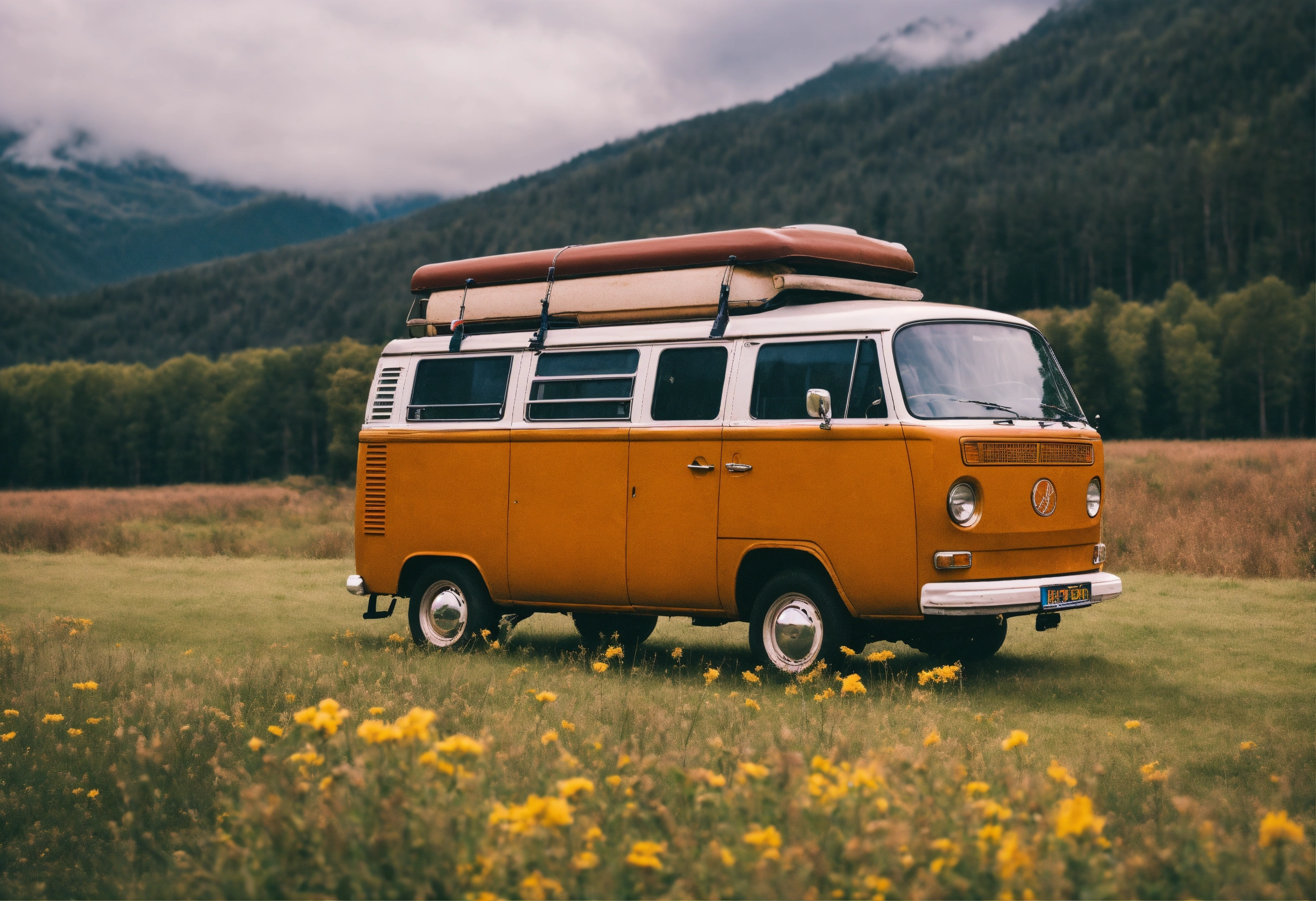 Lexica - Lofi combi van landscape