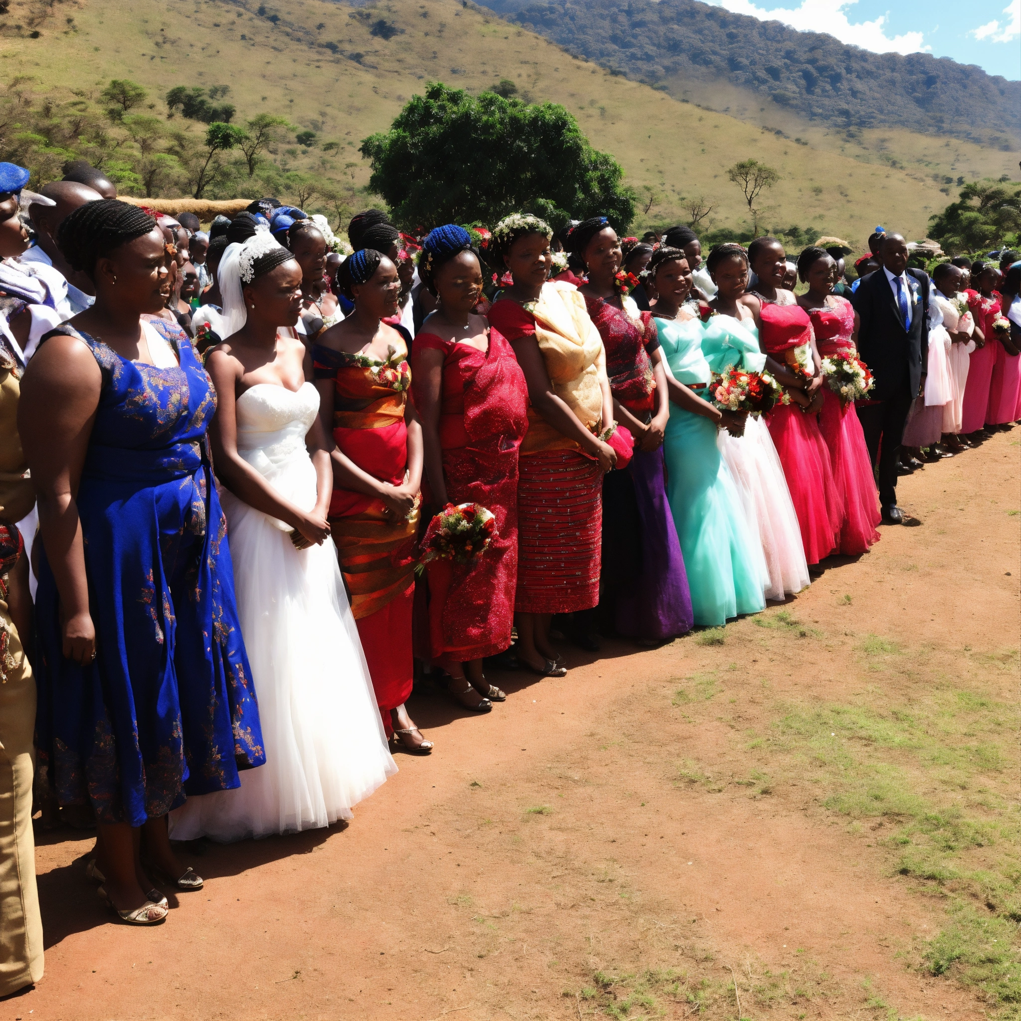 Lexica - Bride selection ceremony in Swaziland