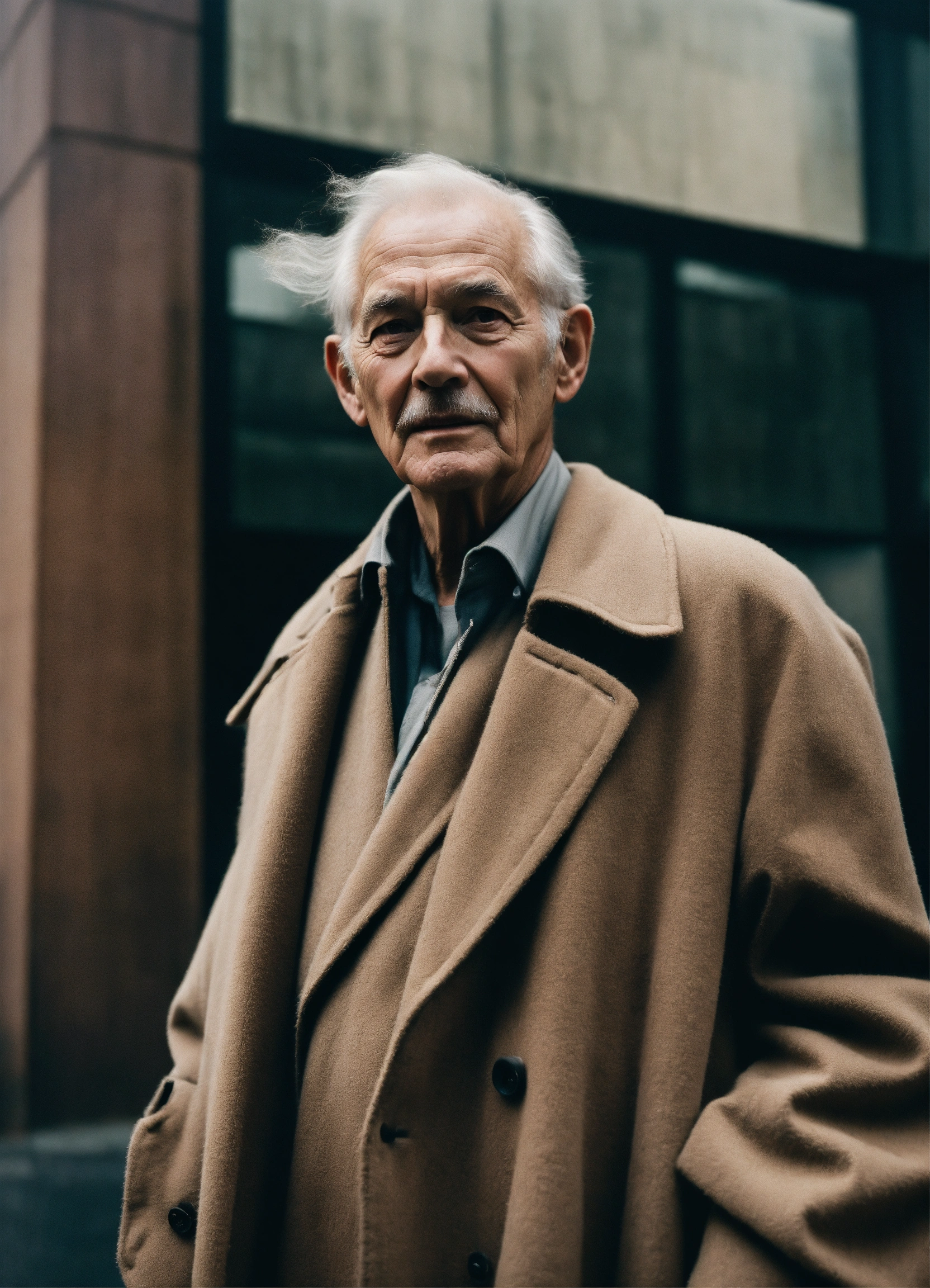 Lexica - Portrait of a "3d very old man", ethereal dreamy foggy ...