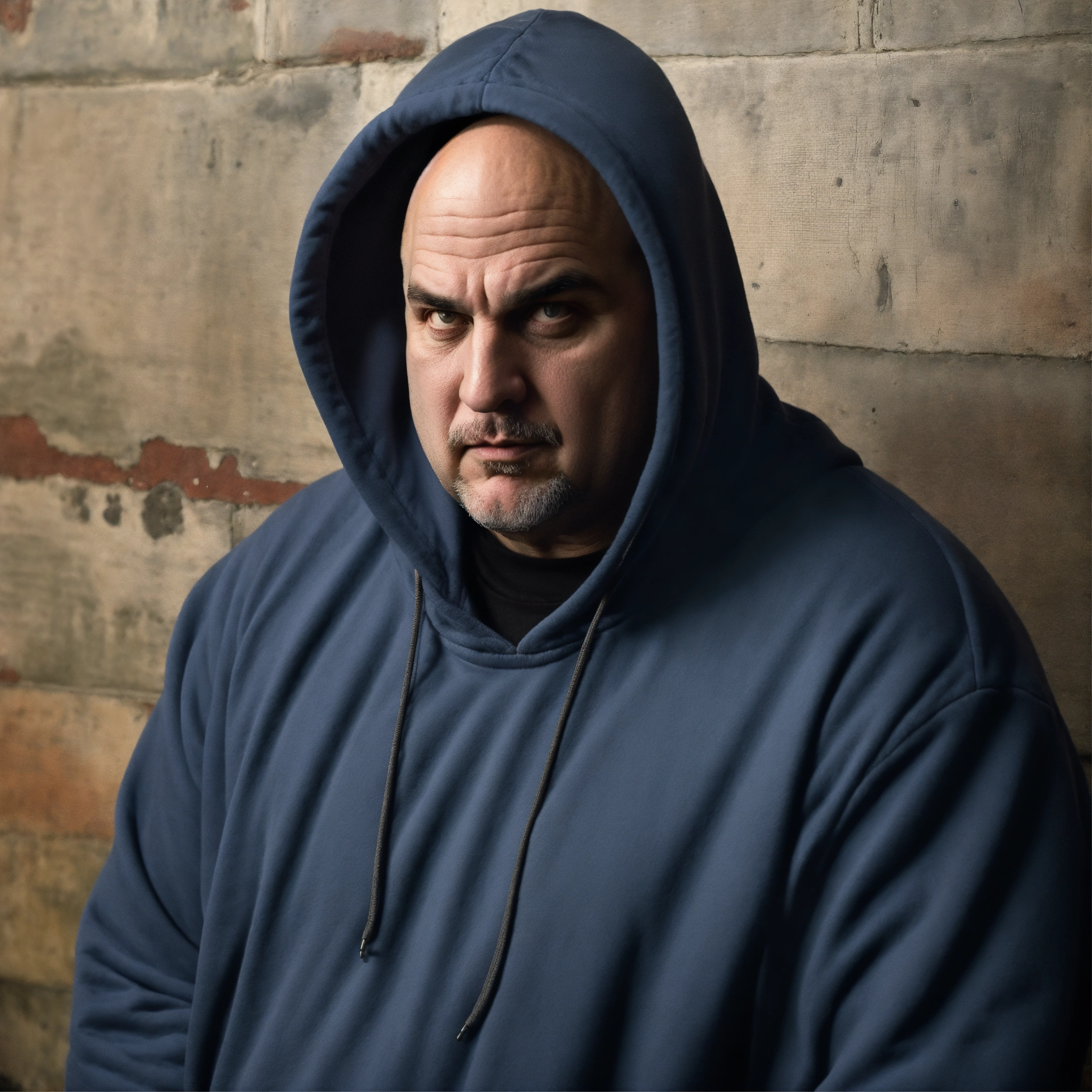 Lexica - UNCLE FESTER JOHN FETTERMAN WEARING A HOODIE OVER HIS HEAD ...