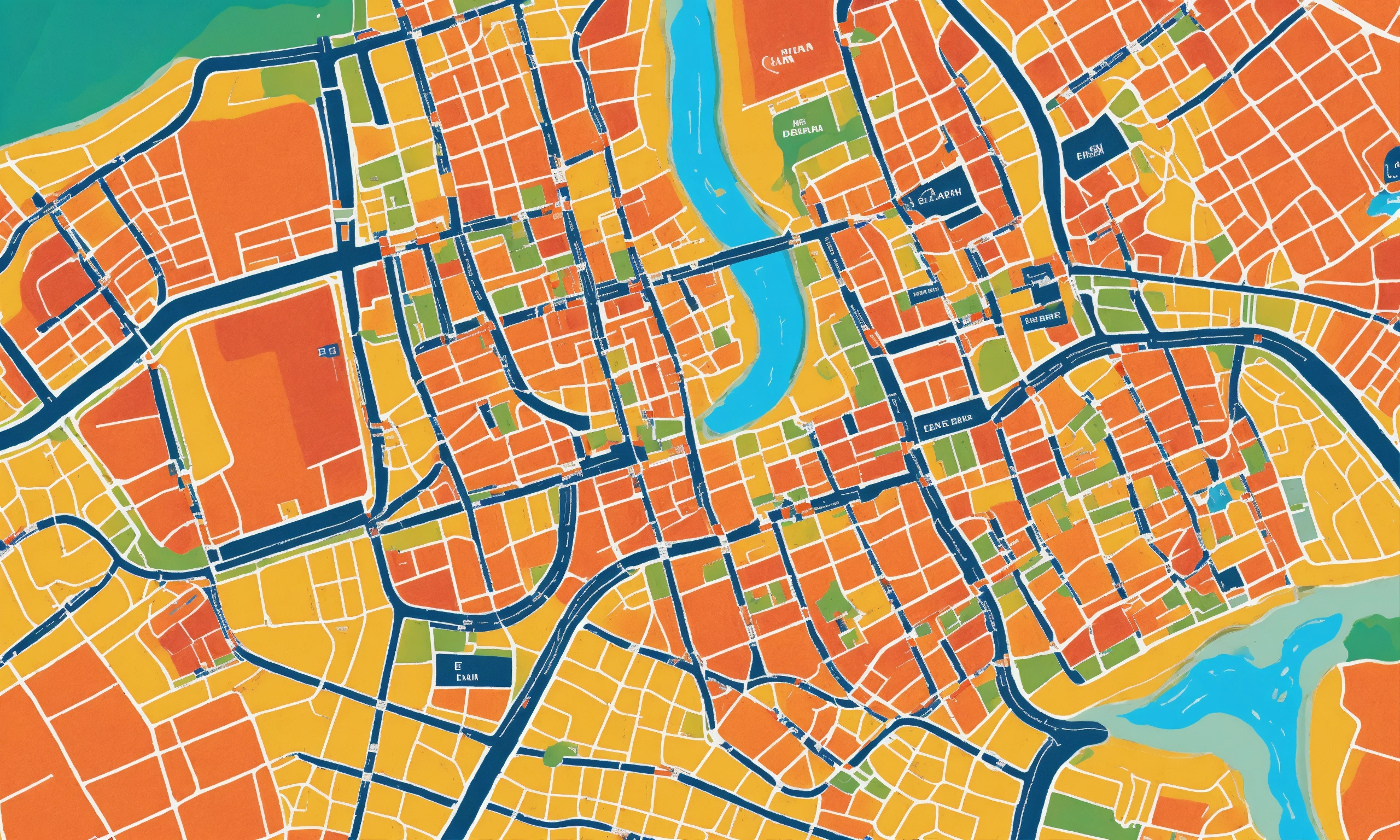 Lexica - Artistic and novel design template with a map of a ...