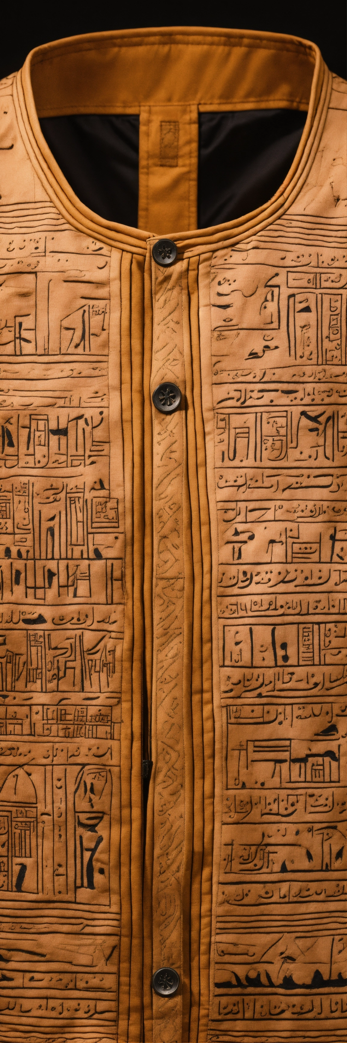 Lexica - A special design for the tour guide a 7-inch neck waistcoat ...