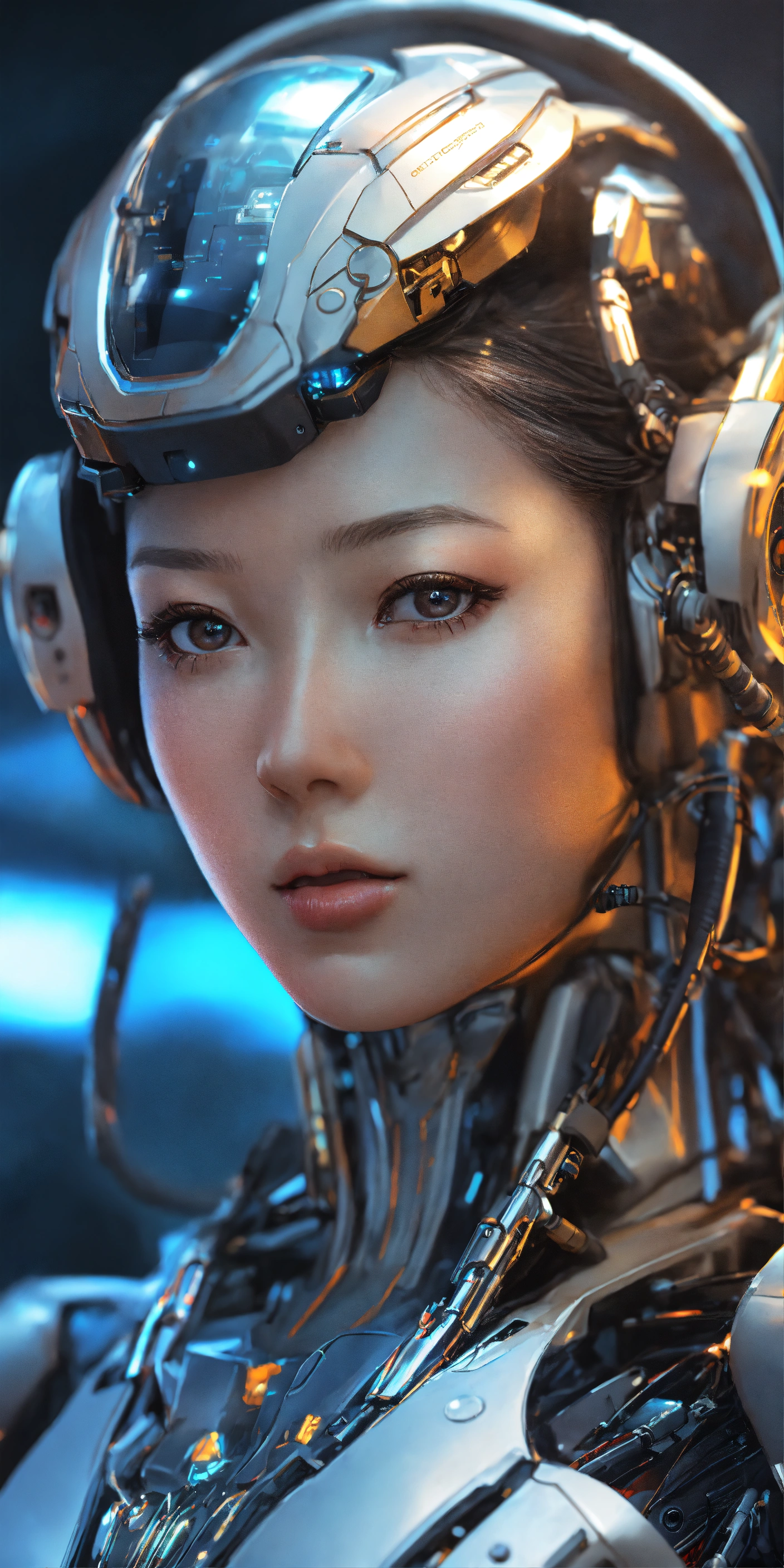 Lexica - Cybergirl, sci-fi, fantasy, 8k, soft light, volumetric ...