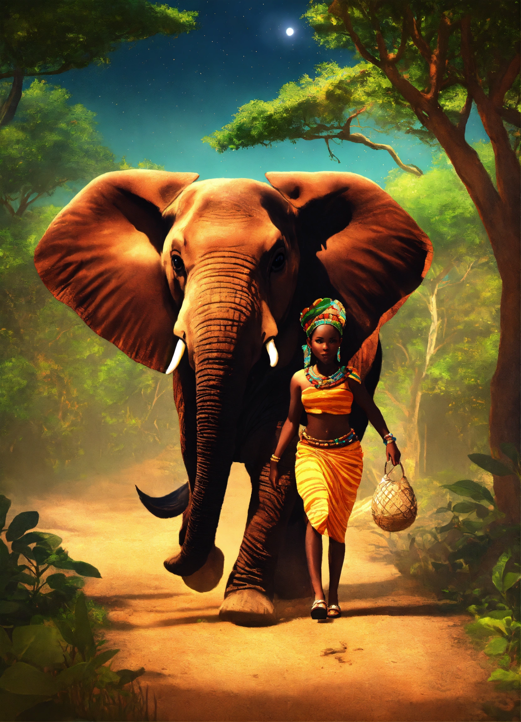 Lexica - A magical African story book.