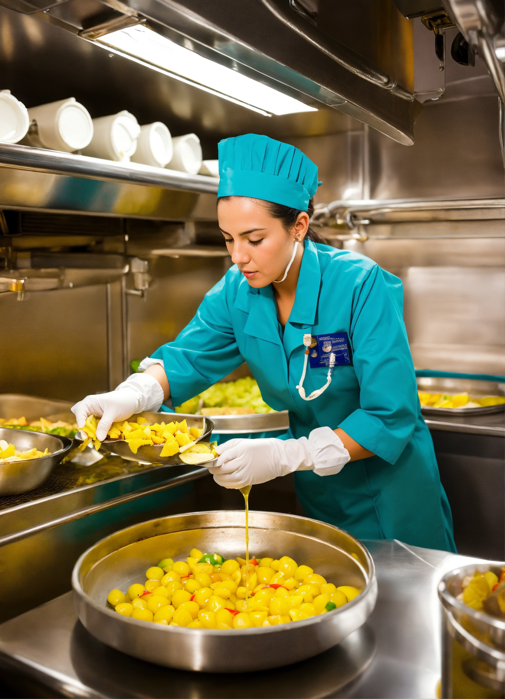 Lexica - Adhering to these practices ensures that the ship's galley ...