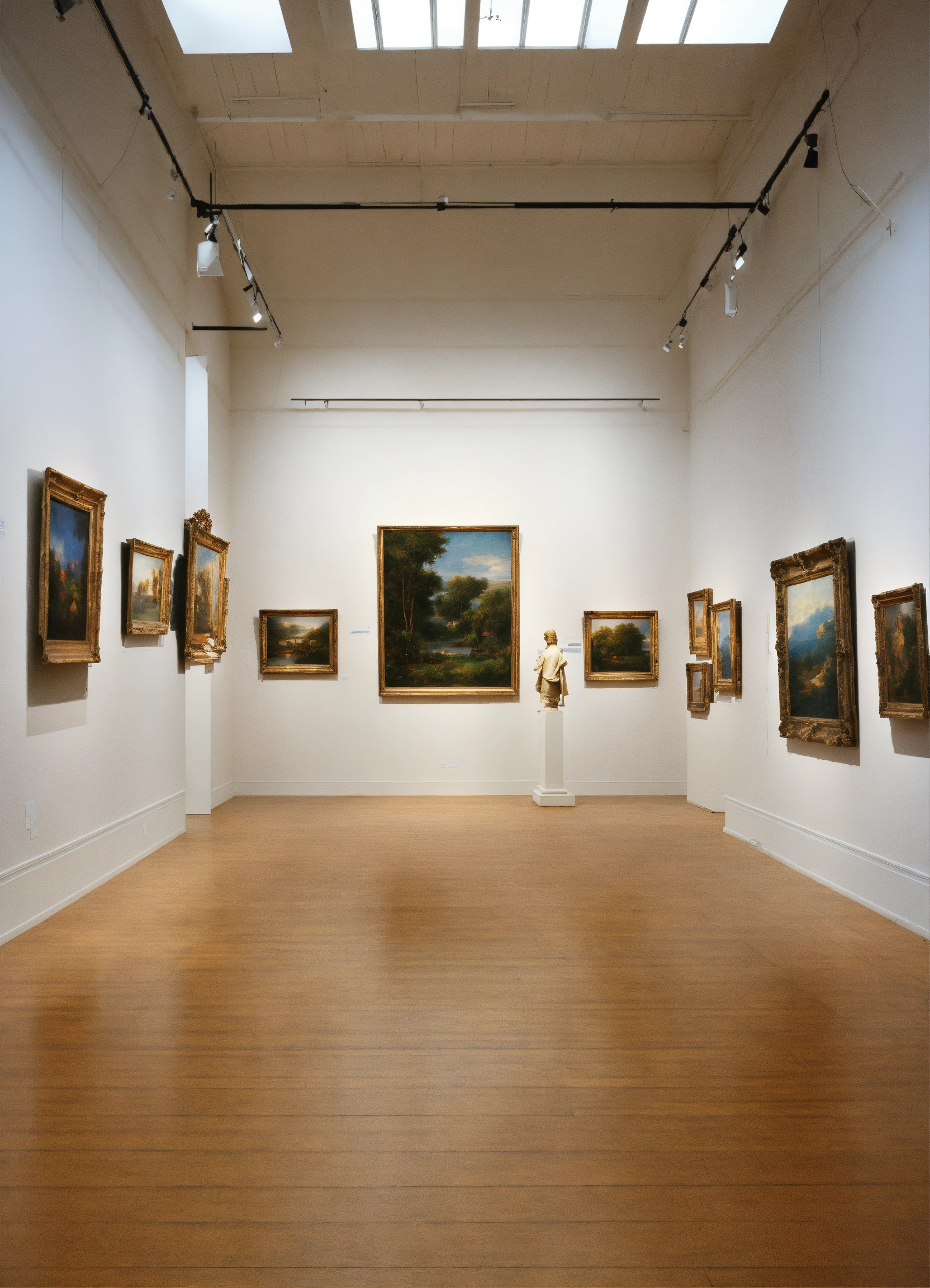 Lexica - Art gallery, wide room