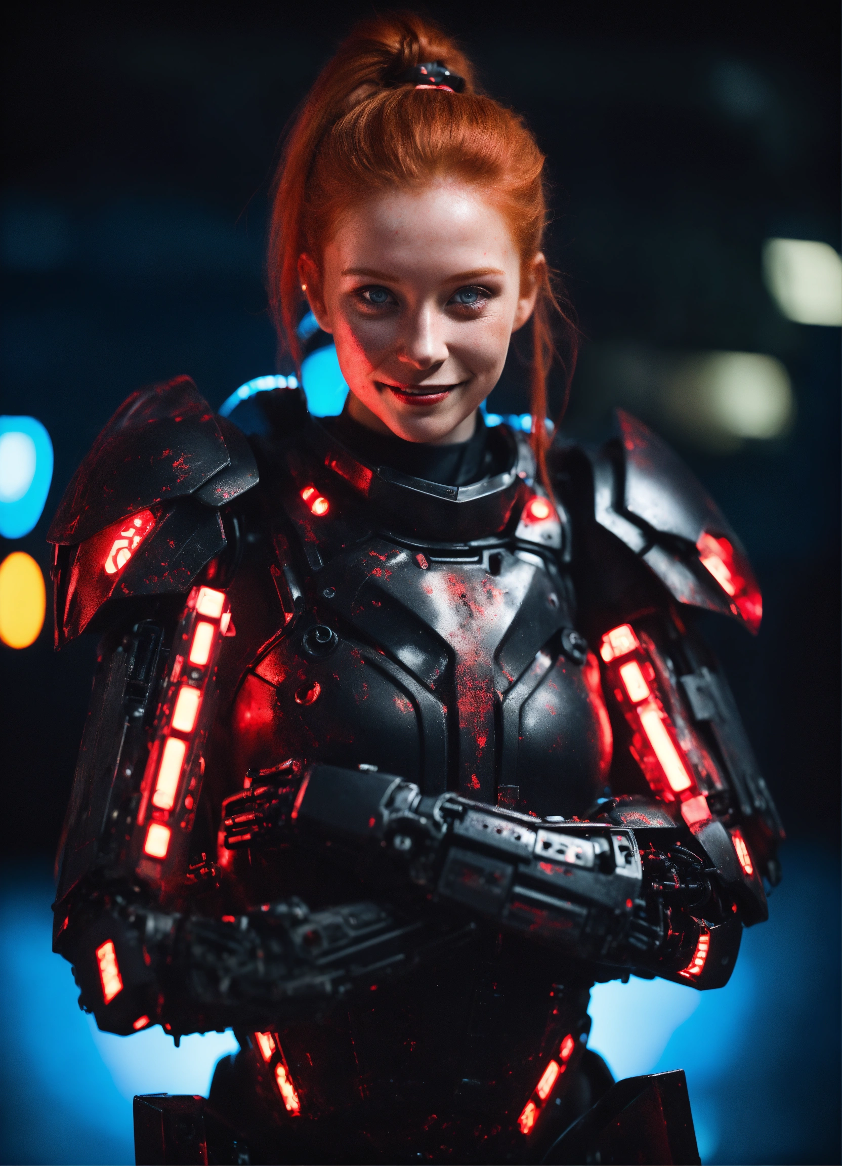 Lexica - An ultra detailed photo of a 20-year-old ginger girl, with a ...