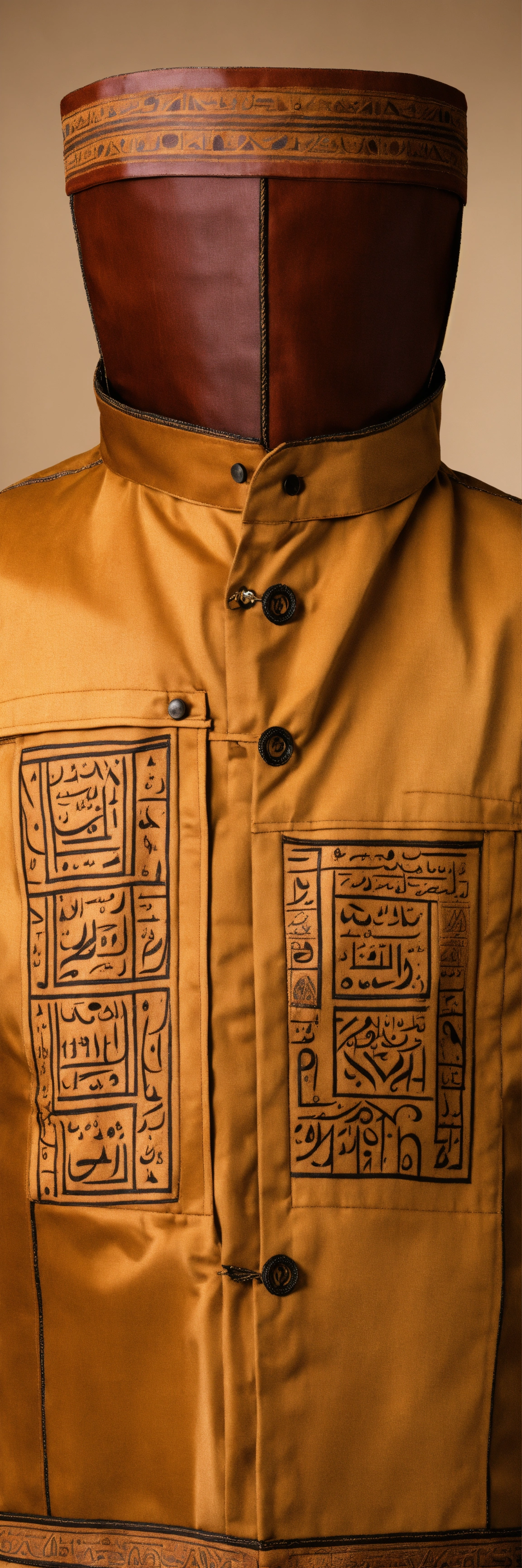 Lexica - A special design for the tour guide a 7-inch neck waistcoat ...