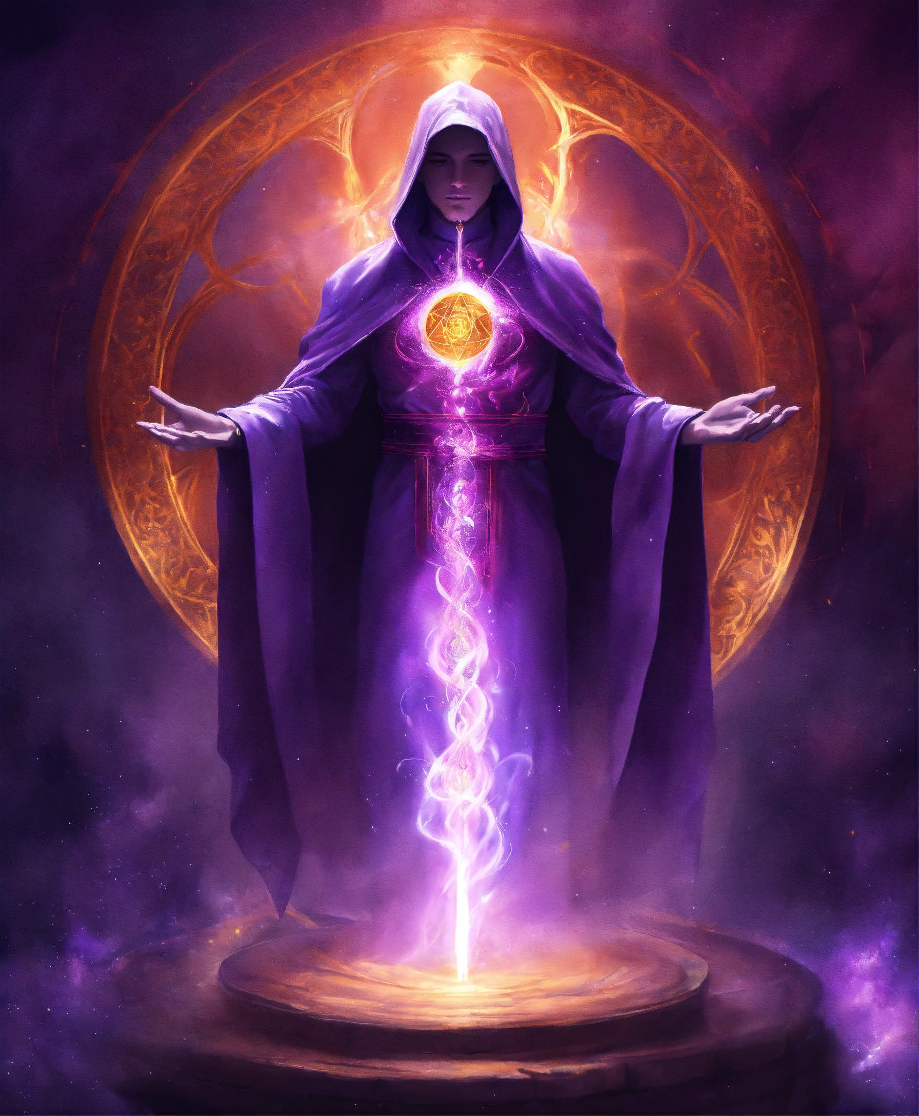 Lexica - Full body view of a realistic drawing illustration spiritual ...