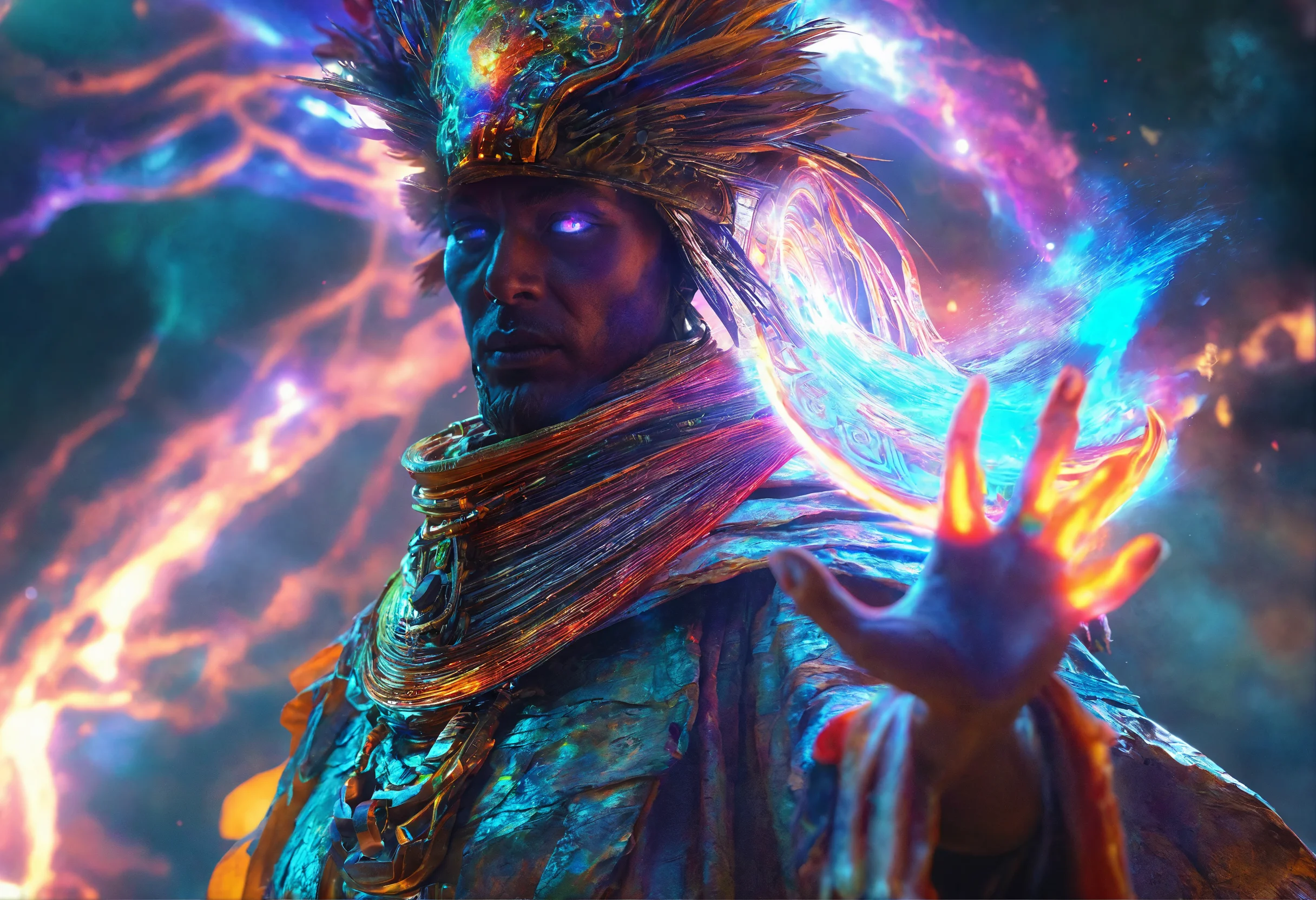 Lexica - Perfect CGI of a magical scifi character , codename the ...