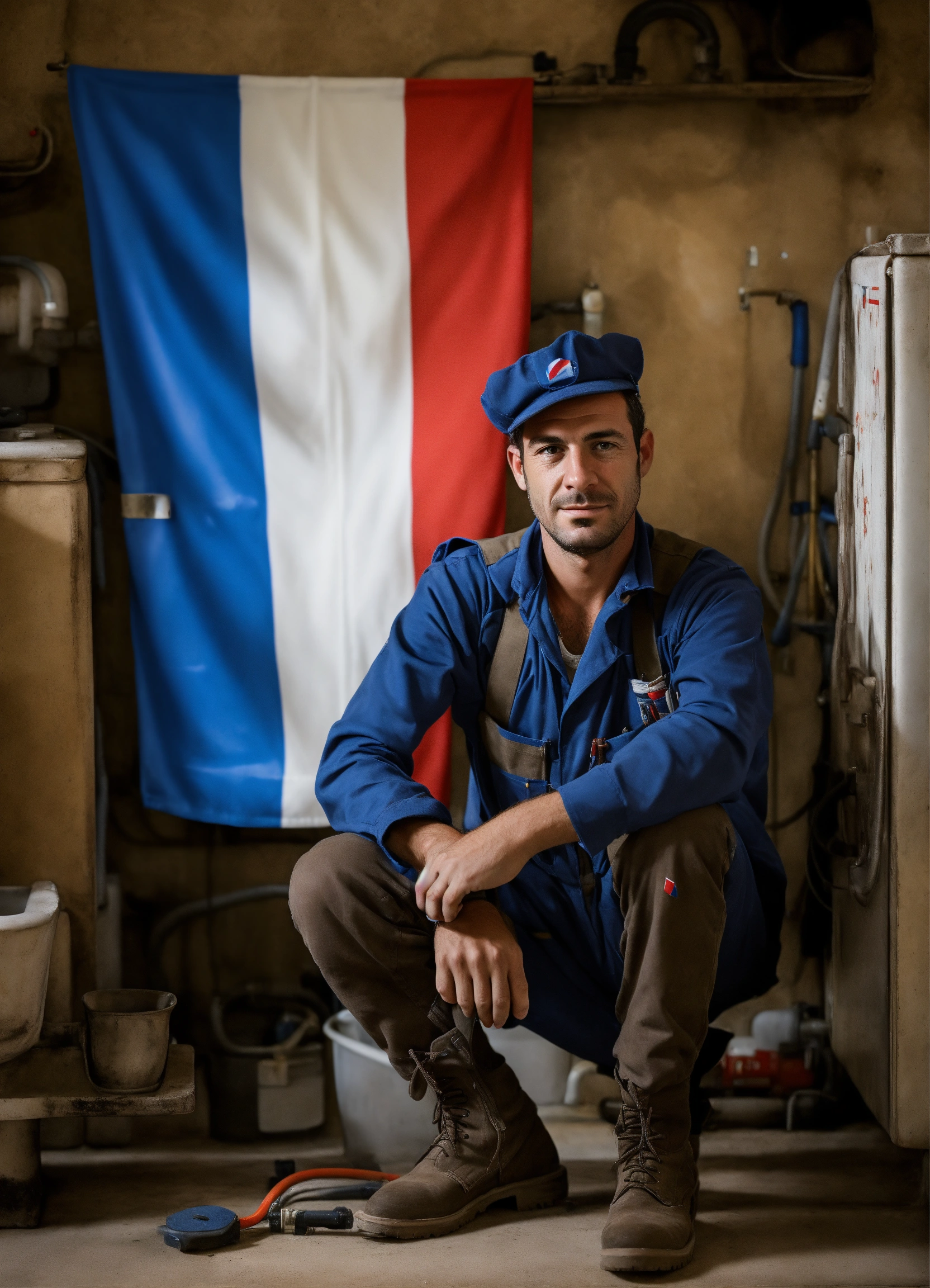 Lexica - French plumber who is working with things that refer to the ...