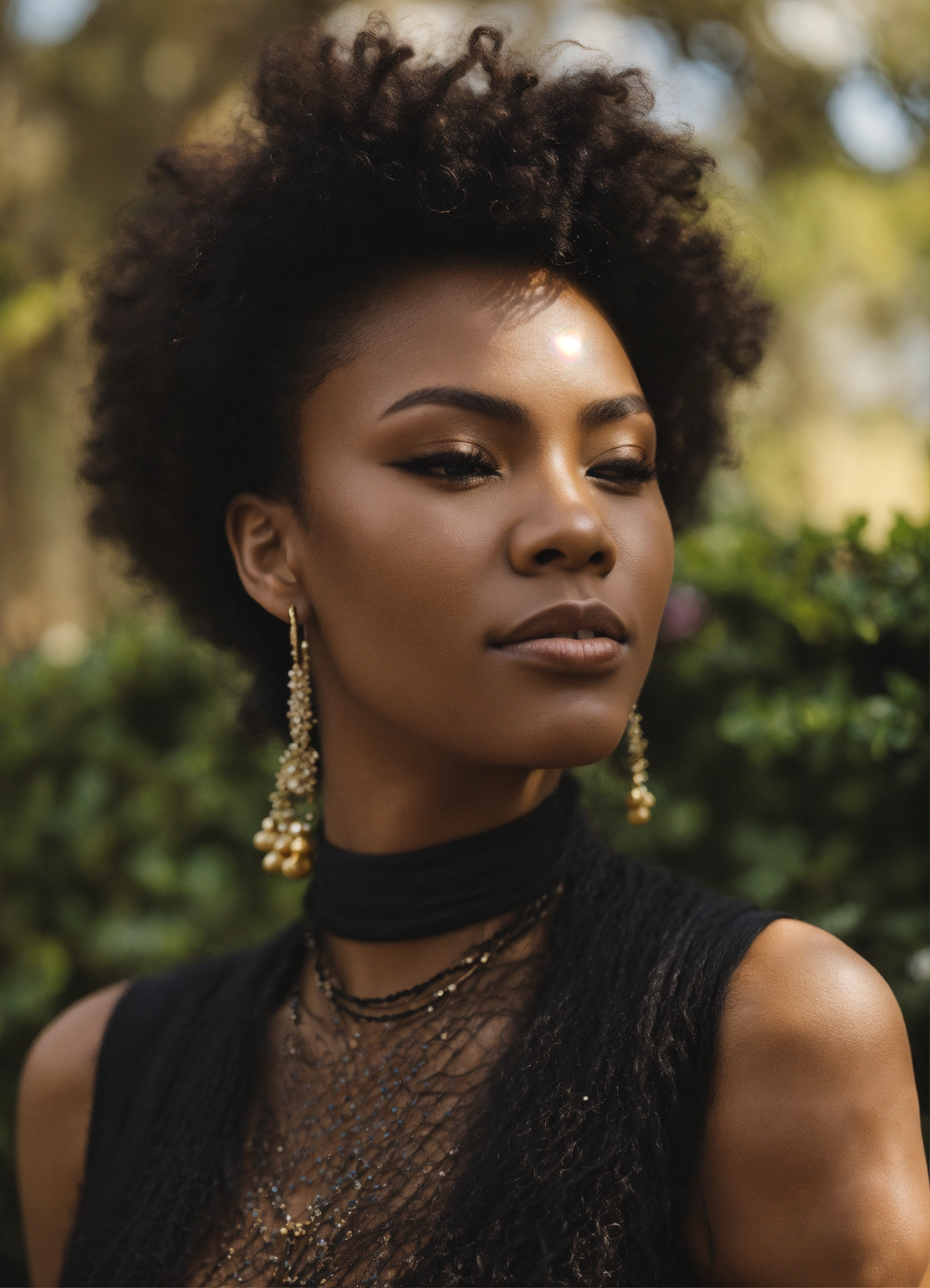 Lexica - BLACK WOMEN WITH Close-Set Eyes