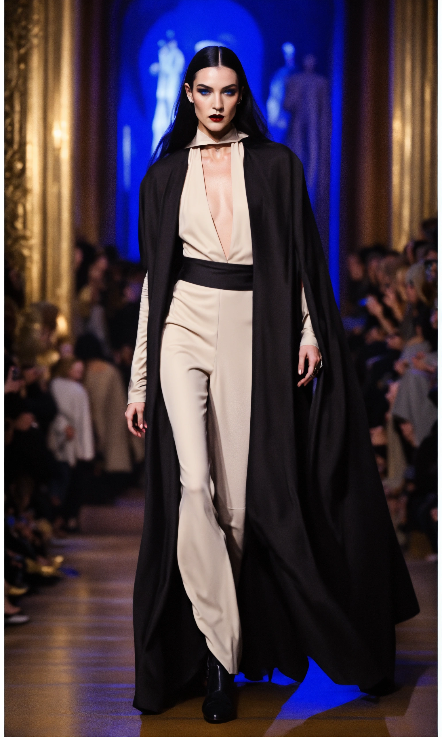 Lexica - Lothlorien androgynous royal vampire walking runway during ...