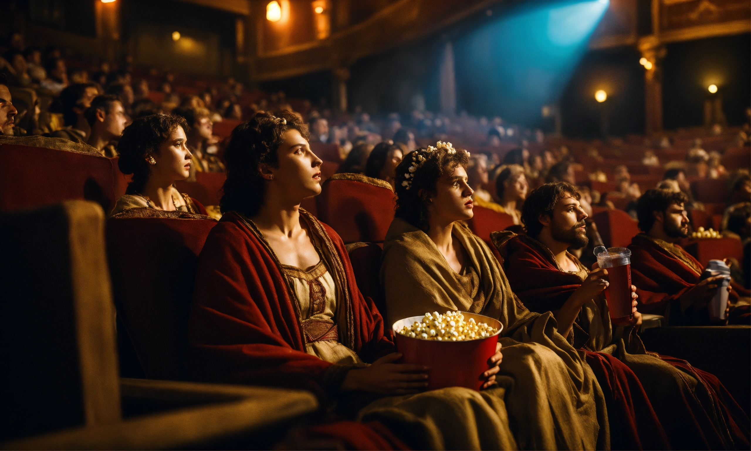 Lexica - A lot of curious ancient roman man and women in the ...