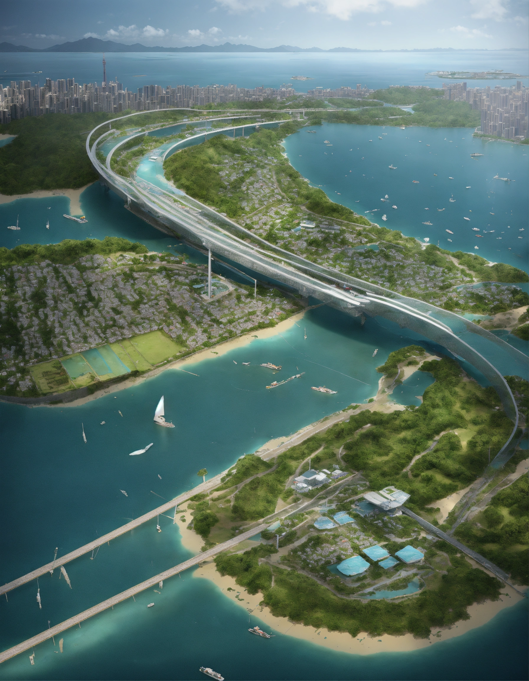 Lexica - Imagine a vision of future Tokyo in 2050 with networks of ...