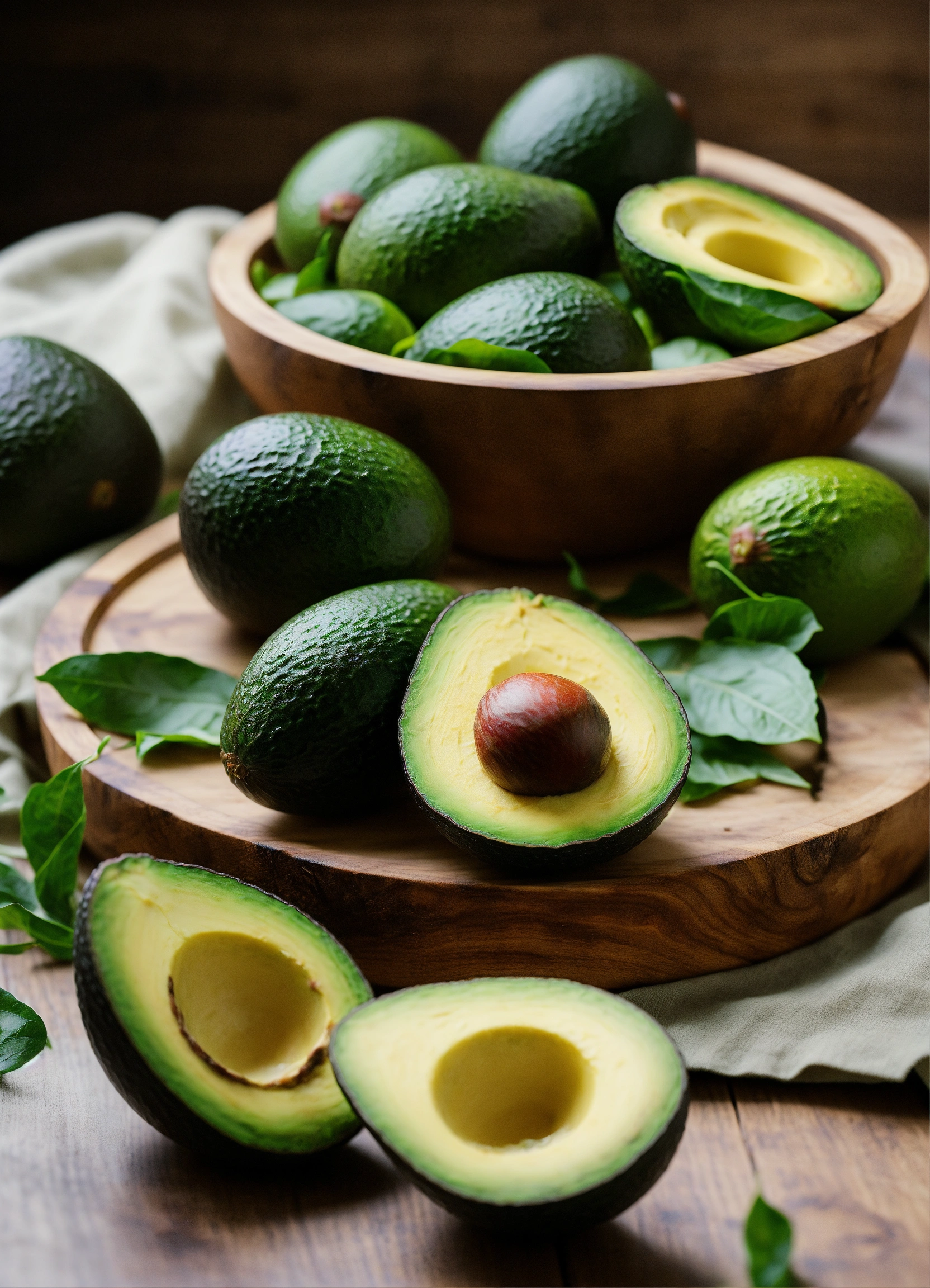 Lexica - The desired image should prominently feature multiple avocados ...