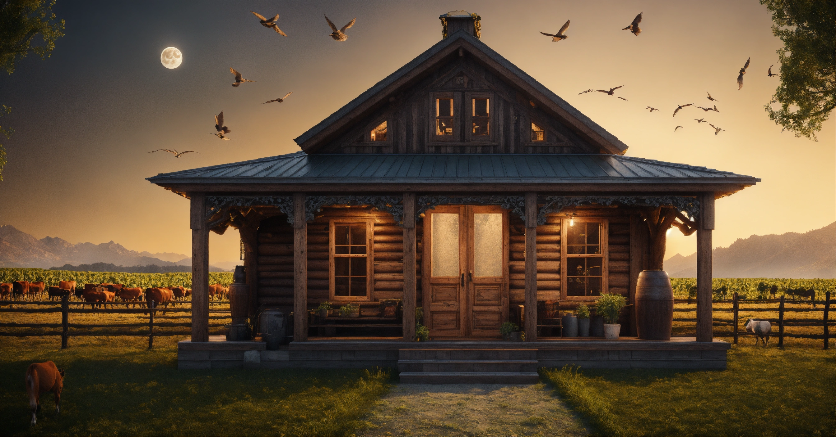 Lexica - Symmetrical wood carving, vines and roots, empty black center ...