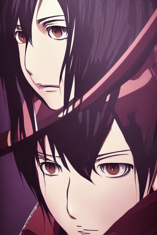 Lexica - Highly detailed portrait of mikasa ackerman from attack on ...