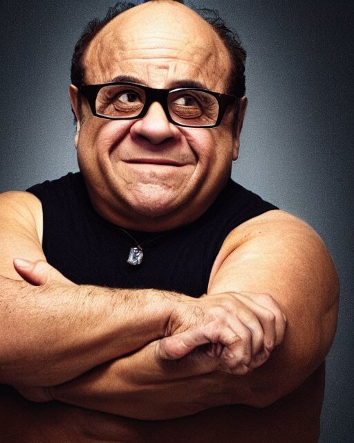 Lexica - Portrait of danny devito as a professional wrestler ...