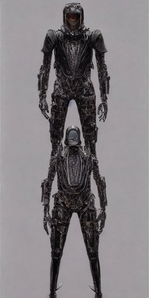 Lexica - Full body portrait of beautiful gothic and futuristic fashion ...