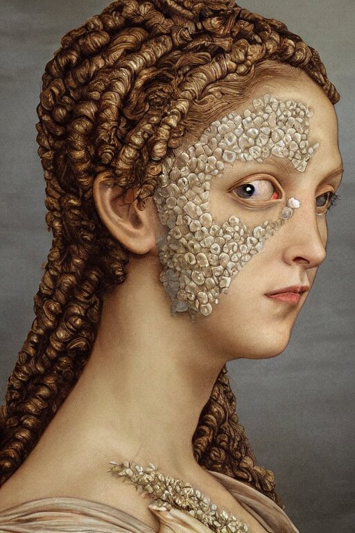 Lexica - Hyperrealism close - up mythological portrait of a beautiful ...