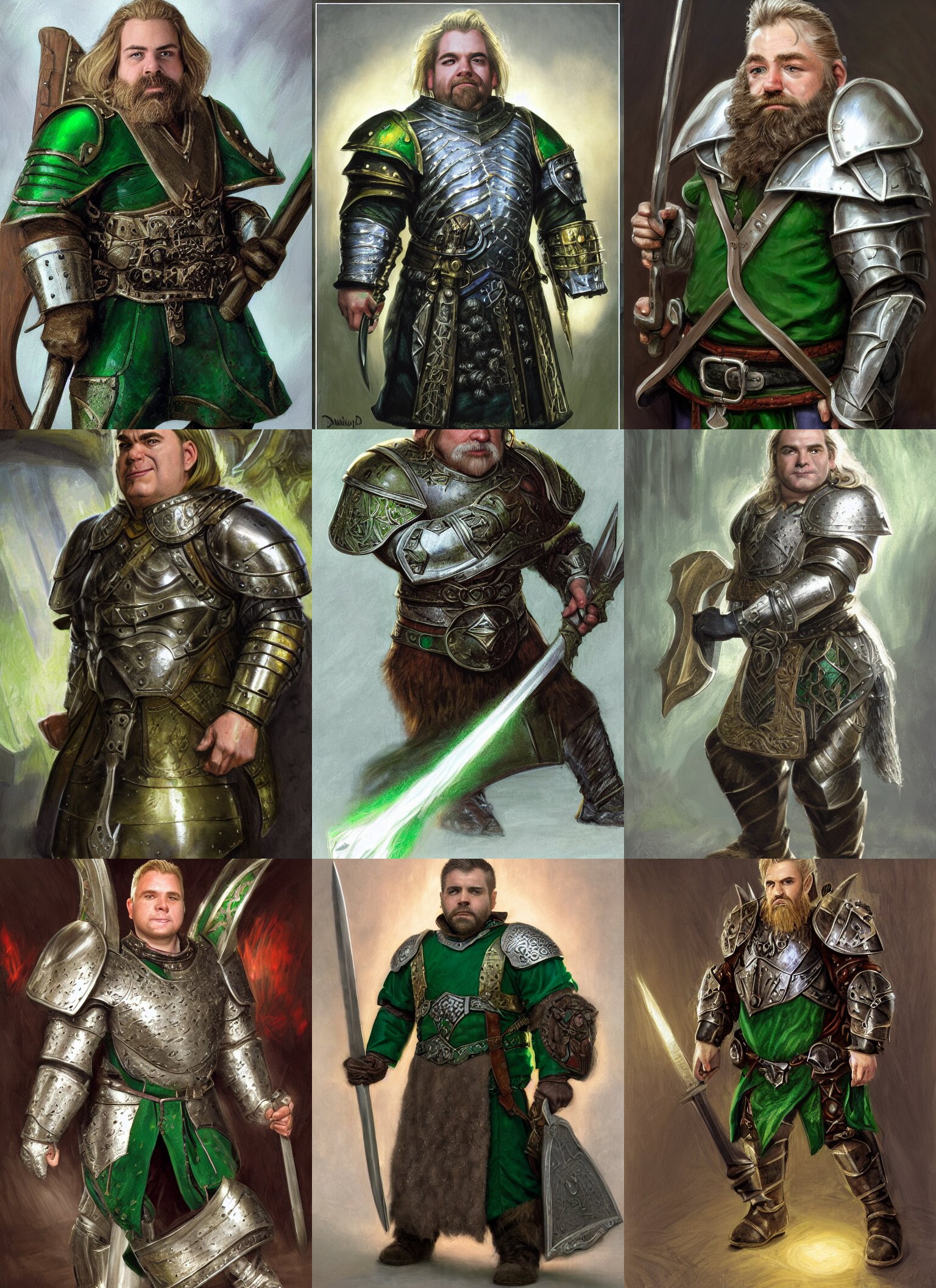 Lexica - Portrait, fantasy beardless dwarf cleric, young adult, no ...