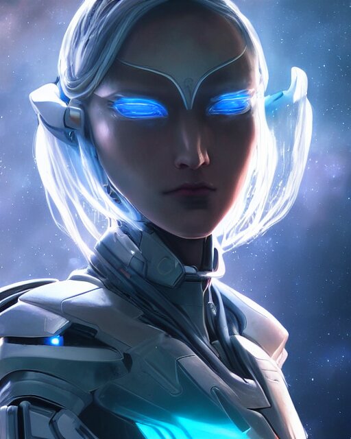 Lexica - Perfect android girl on a mothership, warframe armor ...