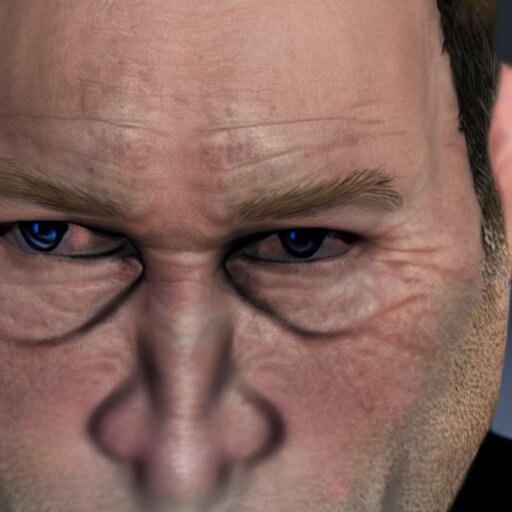 Lexica - Hyperrealistic mixed media image of info wars alex jones ...