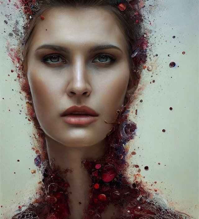 Lexica - Photo of a gorgeous young woman in the style of stefan kostic ...