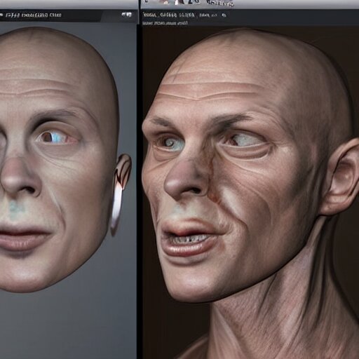 Lexica - Train that looks human with human face, hyper realistic