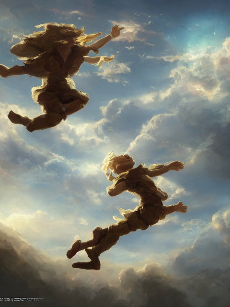 Lexica - Jumping to the sky by disney concept artists, blunt borders ...
