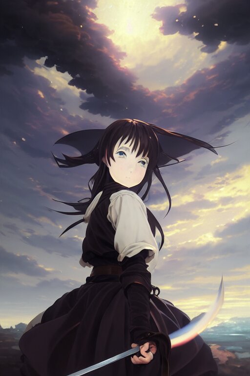 Lexica - Baroque oil painting japanese light novel cover illustration ...