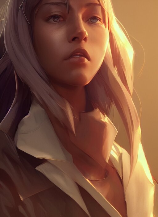 Lexica - Celes chere portrait headshot, sharp, rendered in unreal ...