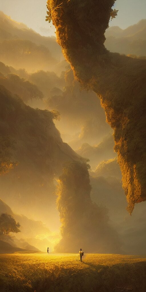 Lexica - Symmetry!! surreal landscape of a dream, very detailed, serene ...