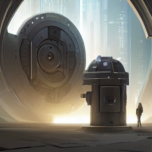 Lexica - A giant vault door, elegant digital illustration by greg ...