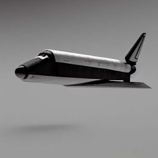 Lexica - Retrofuturistic space shuttle, 3 d render, octane, ray tracing ...