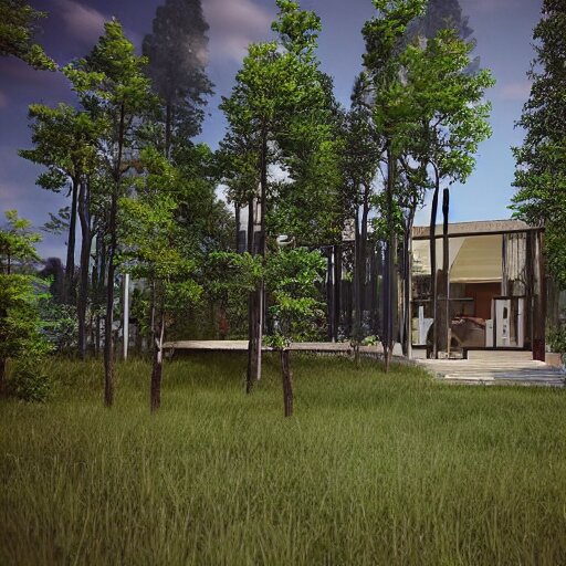 Lexica - “ large openings frame views of the villa's positioning amidst ...