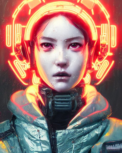 Lexica - Detailed portrait Neon Operator Girl, cyberpunk futuristic ...