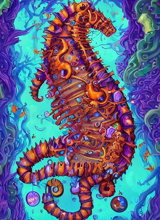 Lexica - Cat seahorse fursona, autistic bisexual graphic designer and ...