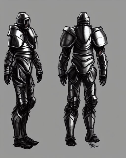 Medieval Armor Concept Art