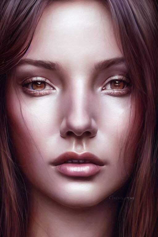 Lexica - Photo of a gorgeous young woman in the style of stefan kostic ...