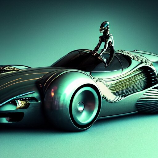 Lexica - Cyborg cyber vintage supercar slick, pastel tones : by michal ...