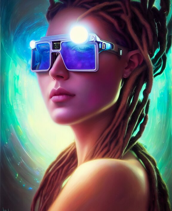 Lexica - A whirlwind of souls rushing inside the metaverse, hologram ...