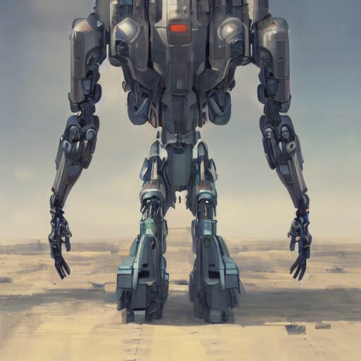 Lexica - A giant female robot, digital art, 8 k resolution, mech ...