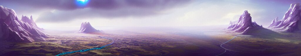 Lexica - Cosmic inflation bubbles peaking through the clouds, council ...