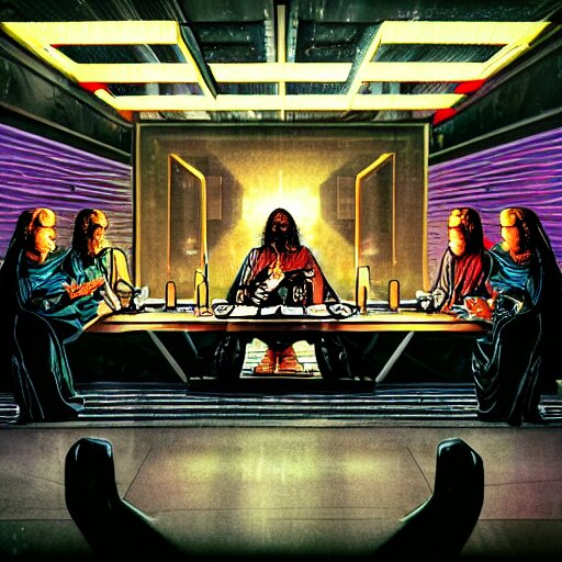 Lexica - Cyberpunk last supper