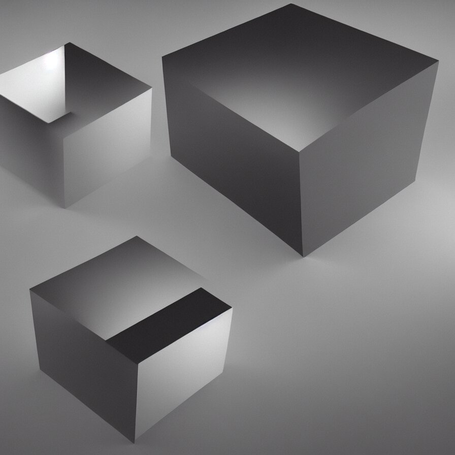 Lexica - A square cube, hyper realistic, octane render, unreal engine ...