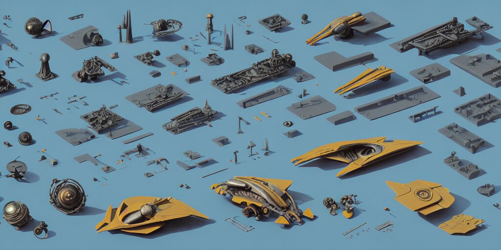 Lexica - Collection of exploration of form and shapes, moebius, engine ...