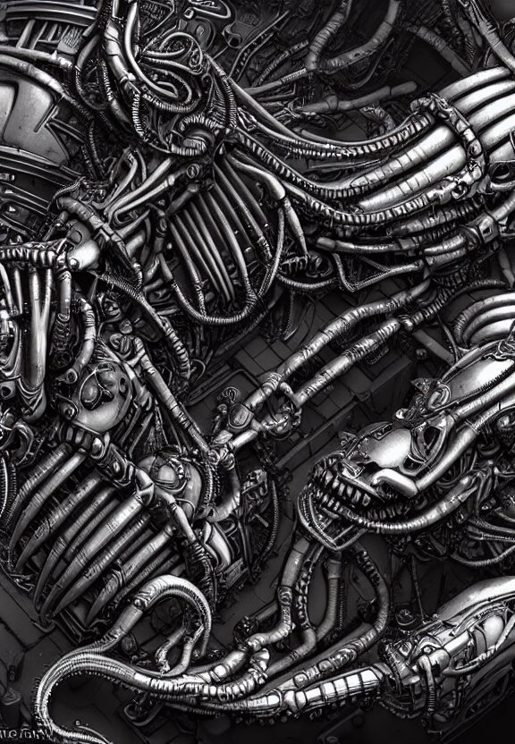 Lexica - Extremely detailed. full body pictures of a cybernetic whale ...