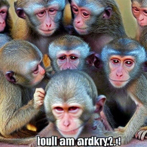 Lexica - Meme i can't hold all these monkeys